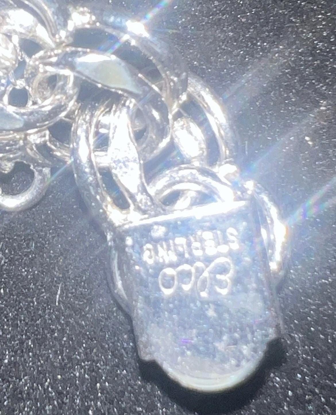 Elco Sterling Silver 925 Double Chain Bracelet - Etsy