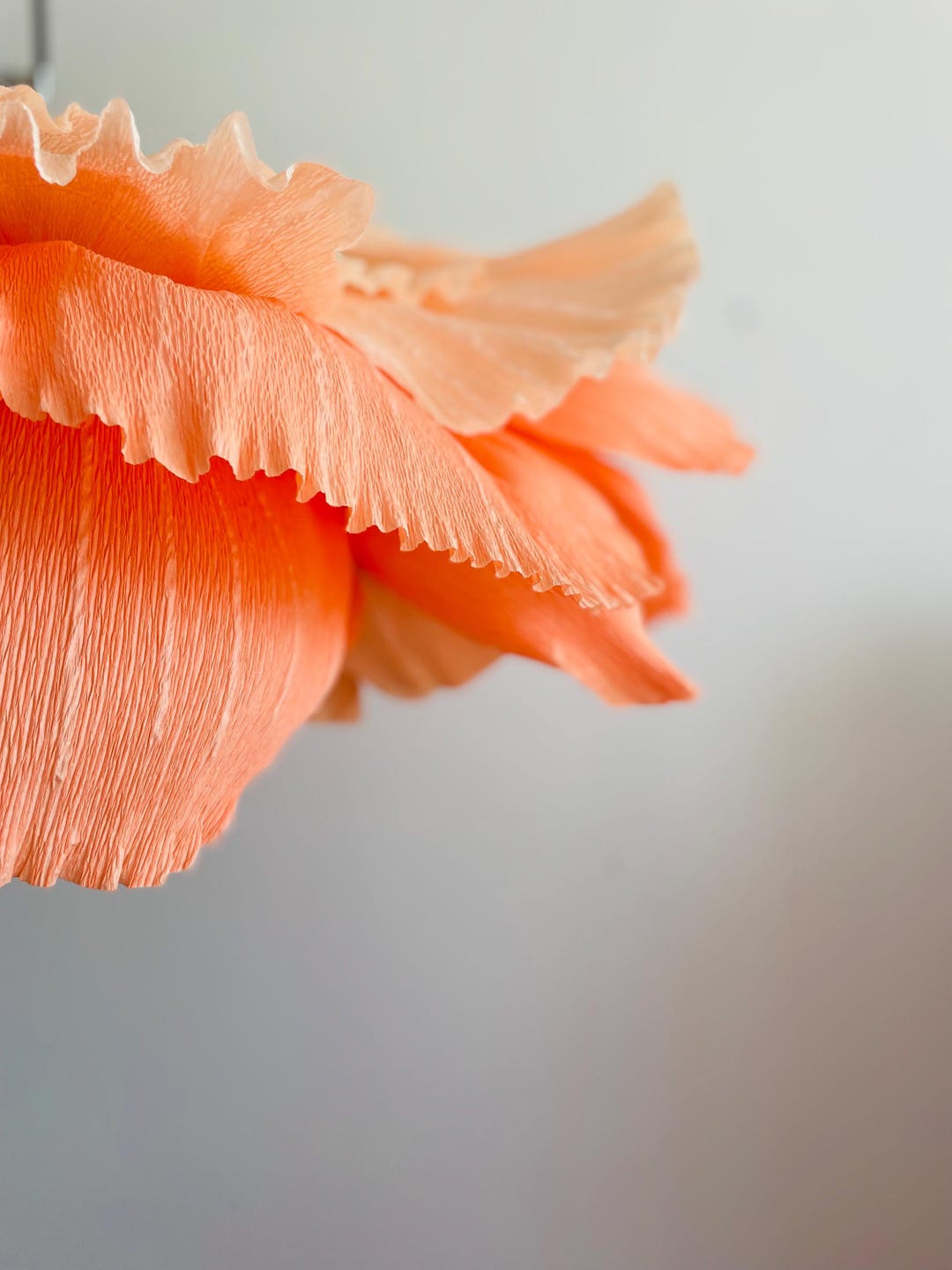 Flower Lamp - Ceiling Lamp - Giant Ceiling Lamp - Handmade Ceiling ...