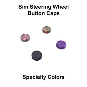 Button Caps for Fanatec Wheels (specialty Colors, Package of 3). - Etsy