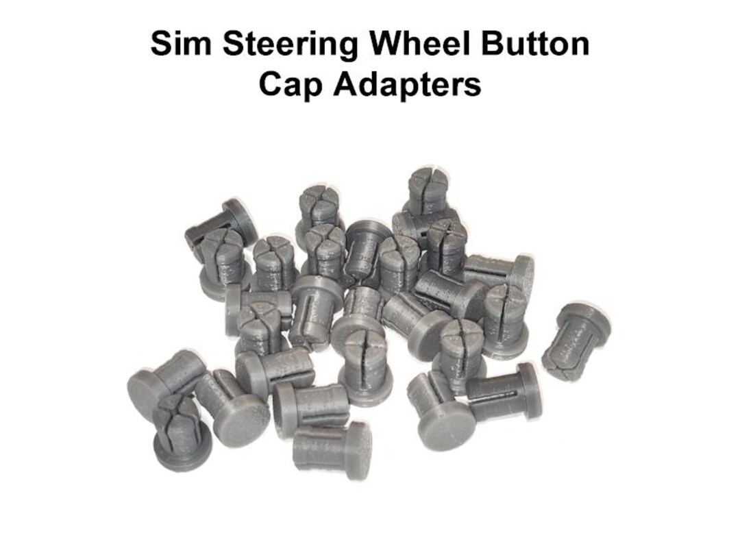 Button Cap Adapters for Fanatec Steering Wheels (package of 5) - Etsy