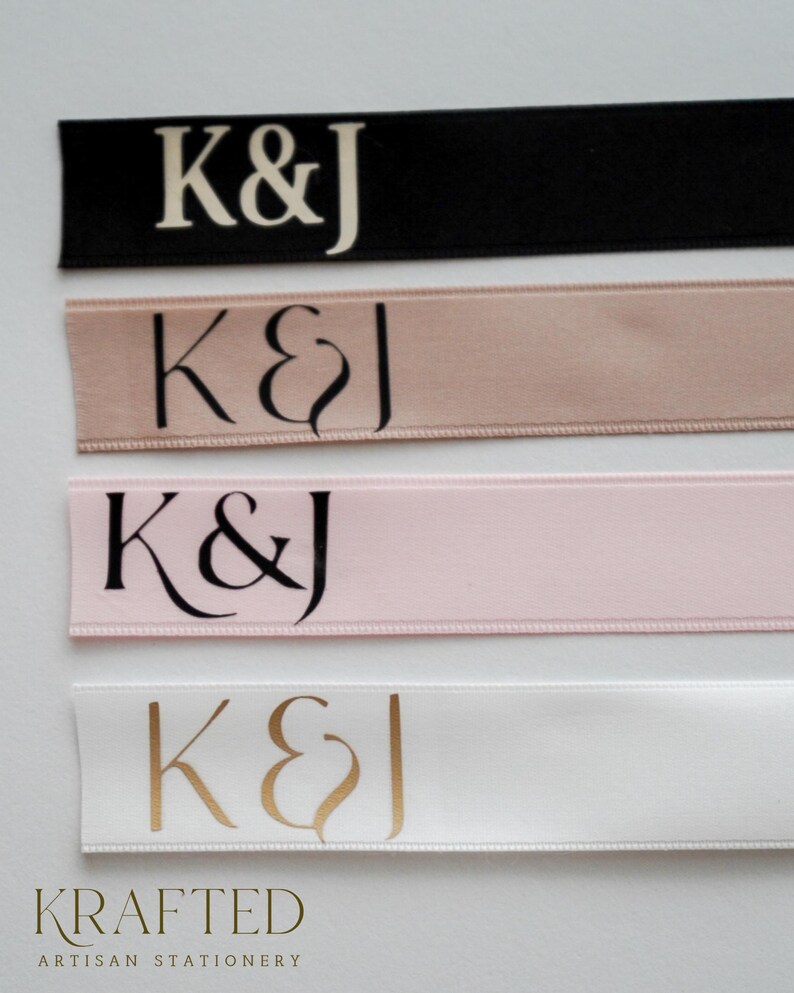 Ribbon Name Place Tag | Personalized Drink Tags | Bow Place Cards - Etsy