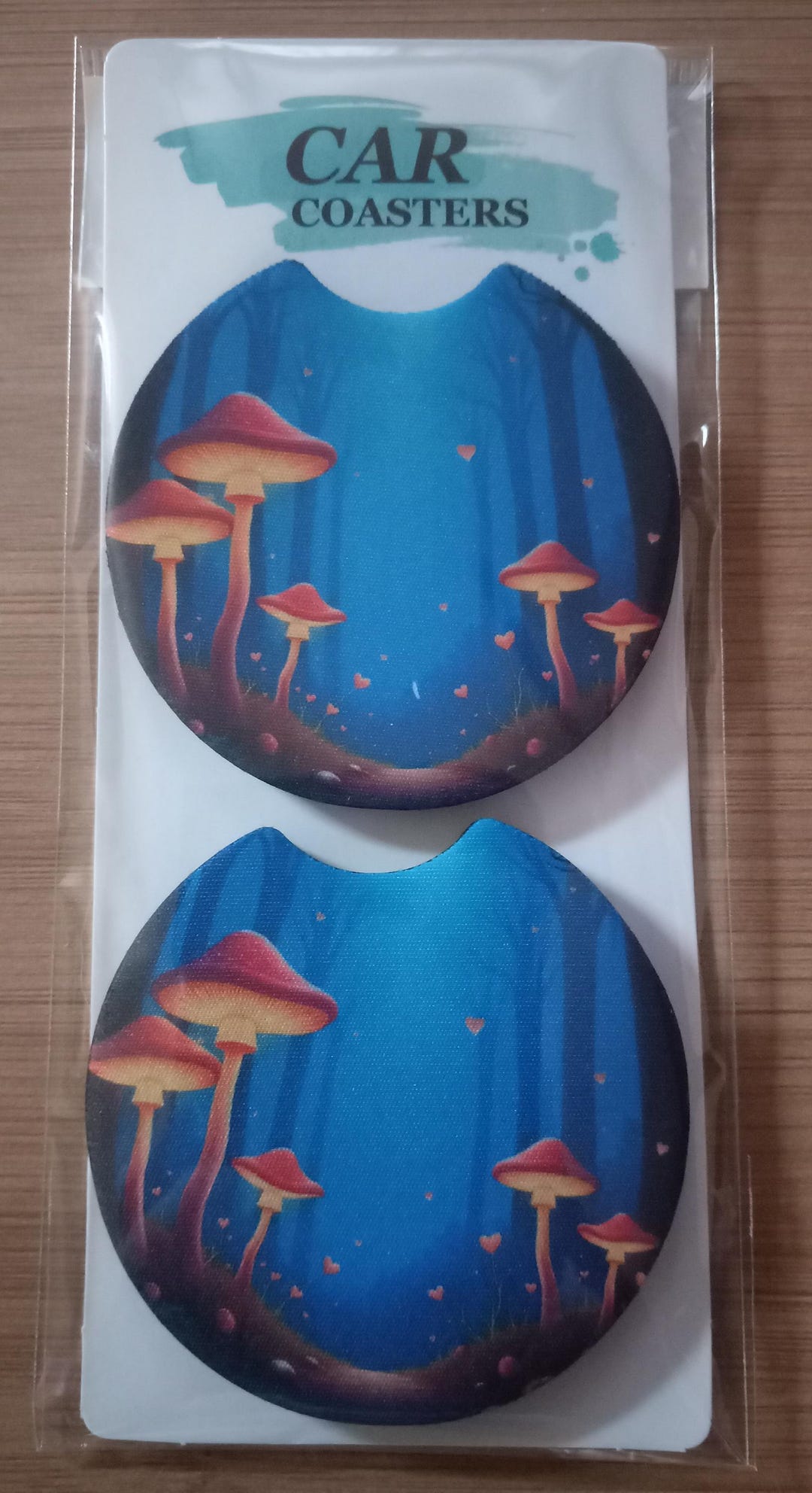 Car Coasters 2pc Set Enchanted Forest - Etsy