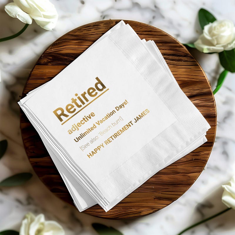 Retirement Decor - Etsy