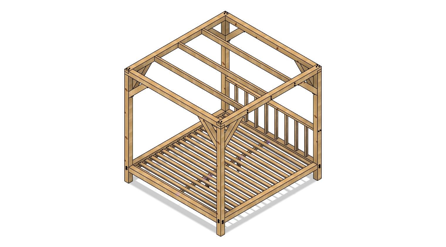 DIY Queen Size Dungeon Bed - Etsy