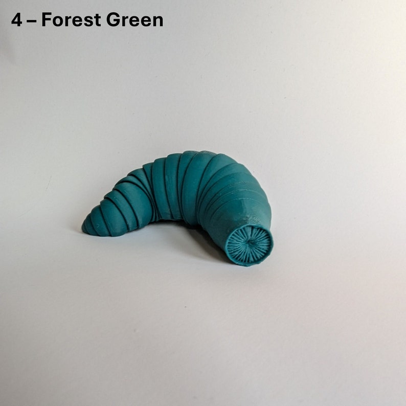 Articulated Sandworm, Fidget Toy, 3D Printed, Stress Toy, Desk Toy ...