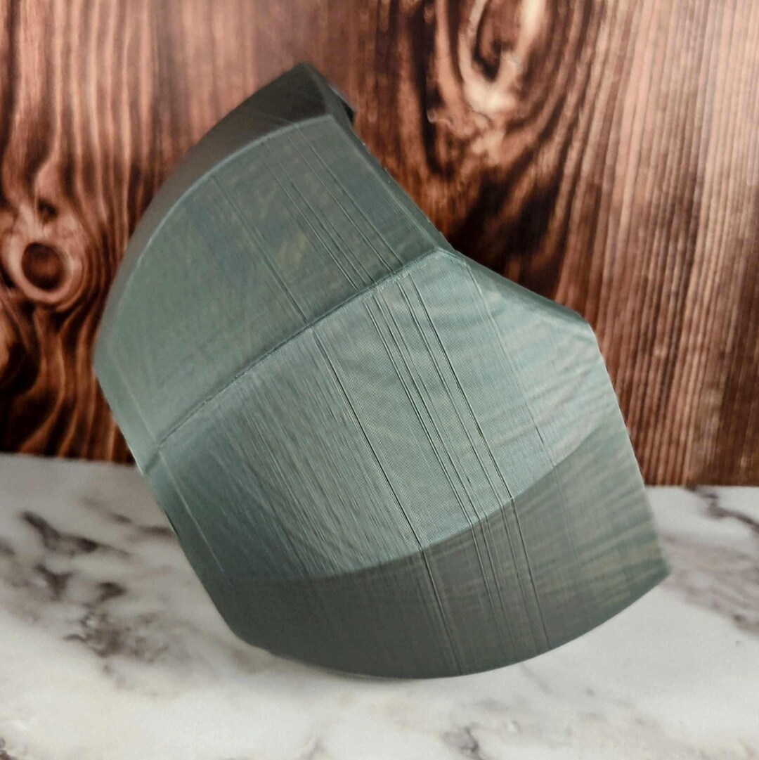 Geometric Faceted 3D Printed Planter – Indoor Decorative Pot | Modern ...