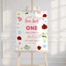 Love Bug 1st Birthday Welcome Sign | Ladybug Birthday Sign | Sweet Love ...