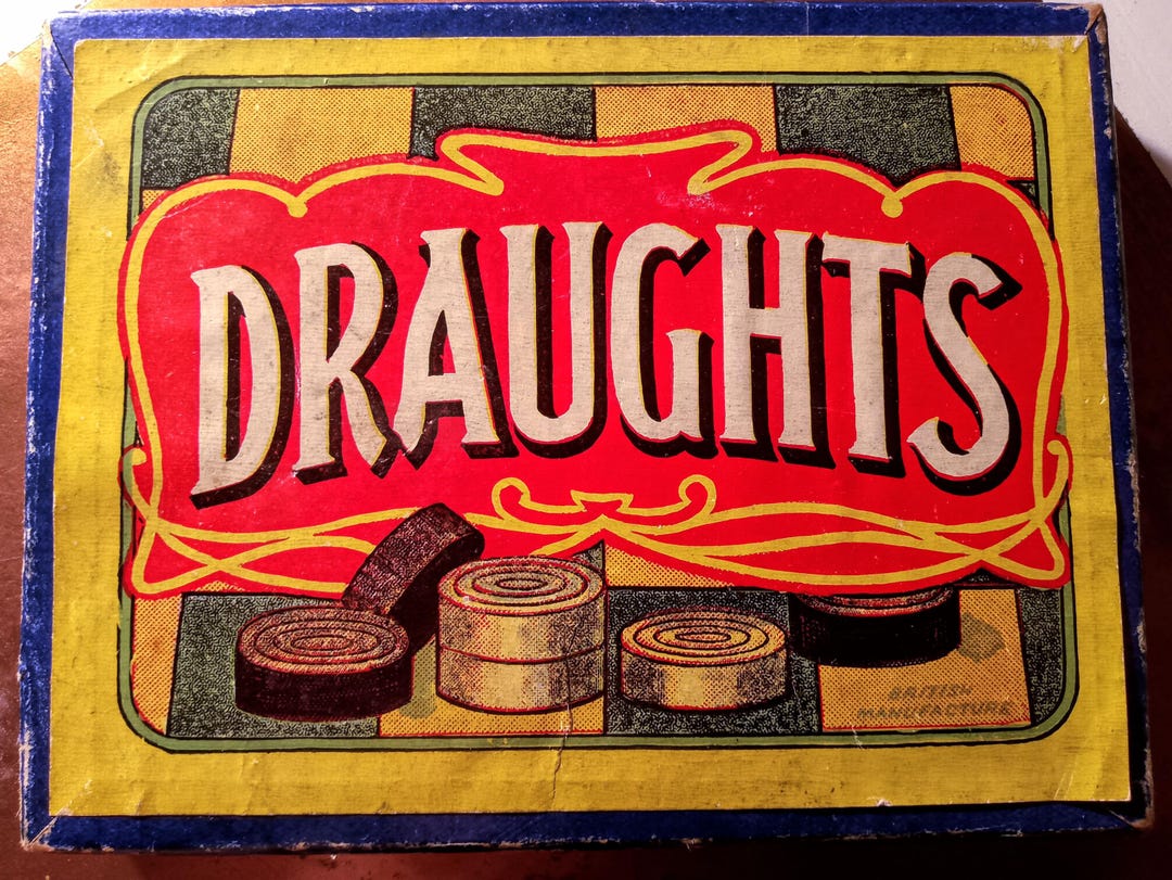 20th Century Draughts British Manufacture Game, Original Box and ...