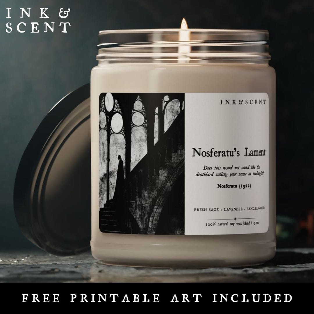 Nosferatu Castle Candle Dark Academia Dracula Vampire Aesthetic, Dark ...