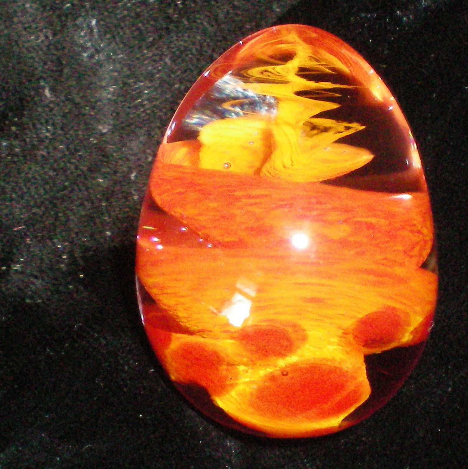 Phoenix Fire Egg - Custom Made to Order - Handblown Glass - Etsy
