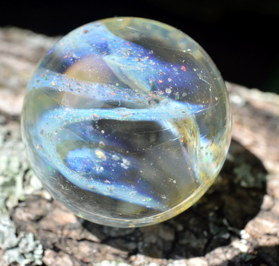 Exquisite Crushed Opal Galaxy Marble - Handblown Glass - Etsy