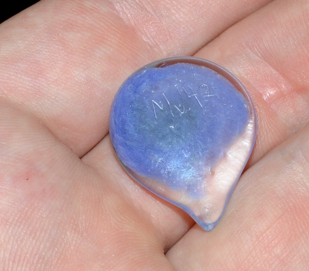 Alien Guitar Pick Handmade Glass | Etsy