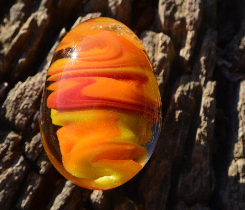 Phoenix Fire Egg Custom Made to Order Handblown Glass - Etsy