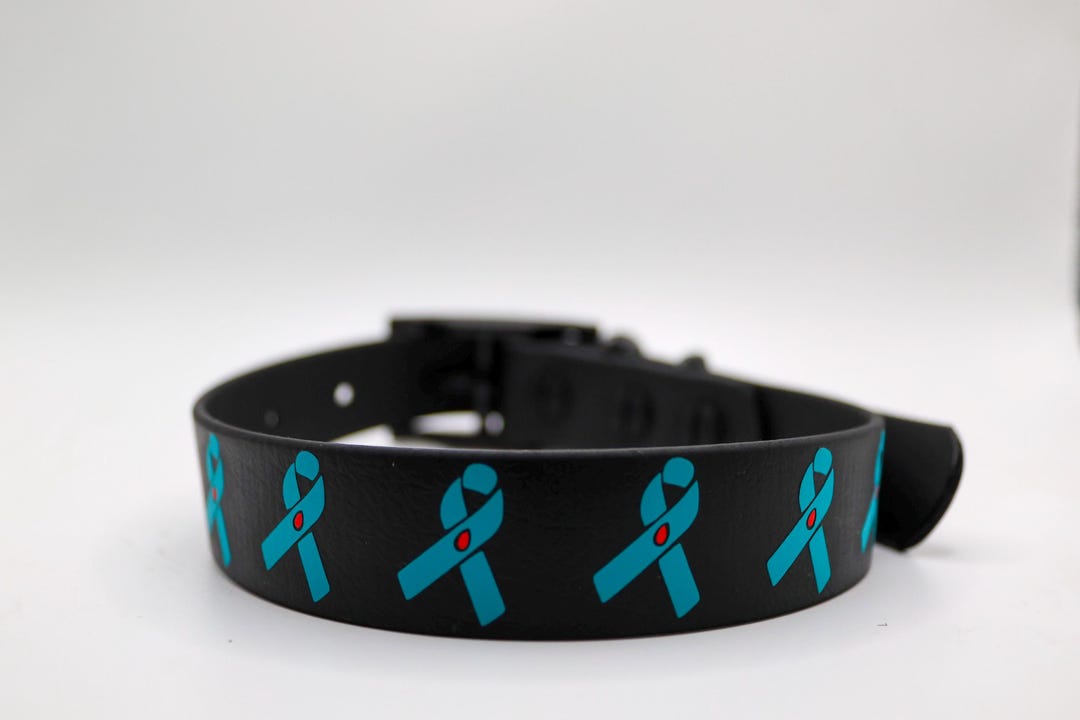 1" Diabetic Awareness Biothane Pet Collars - Waterproof, Vegan ...