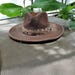 Hand Crafted Distressed Fedora Hat - Etsy