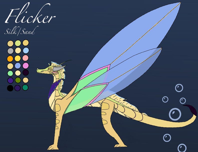 Custom WINGS OF FIRE Characters! - Etsy