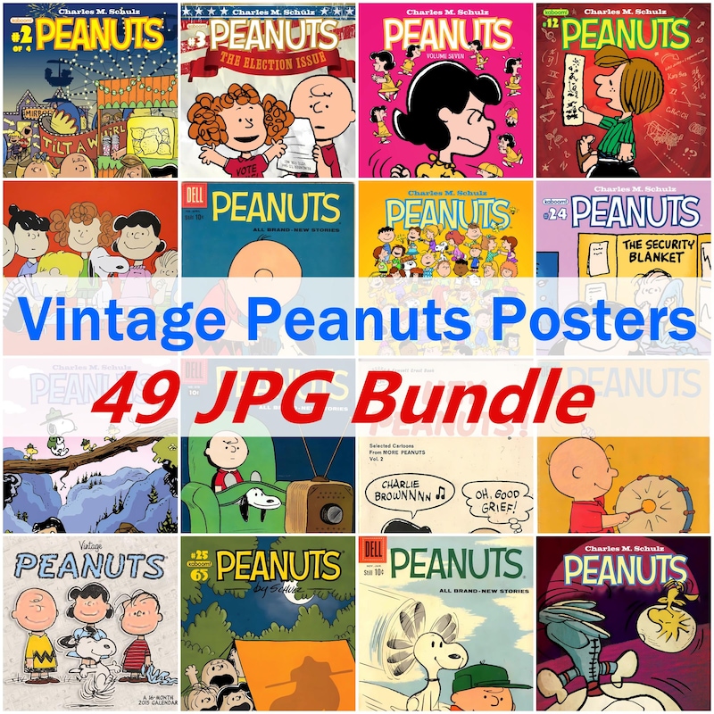 Snoopy Posters and Prints - Etsy