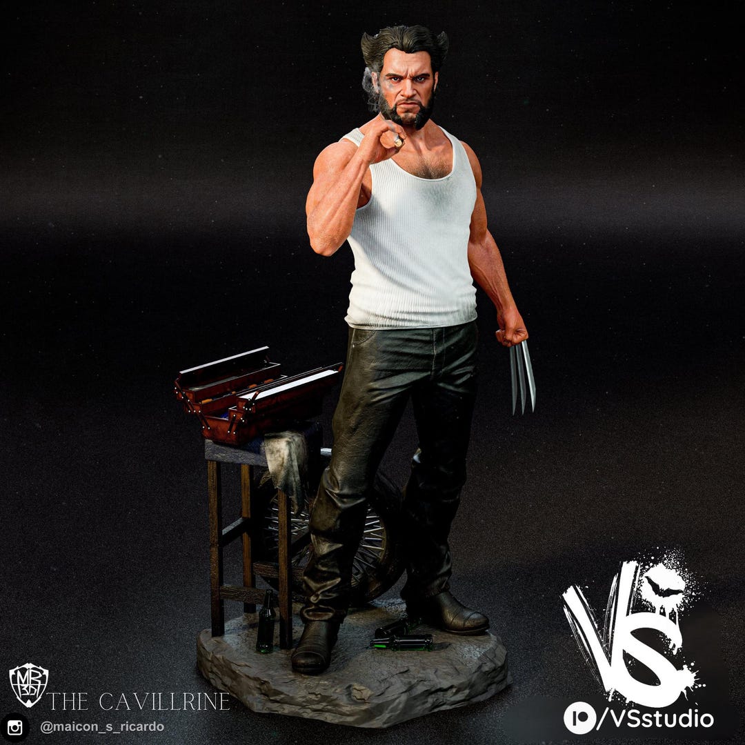Cavelrine Fan Art 3D Printed Figure Statue Resin Figure Handmade Gift ...