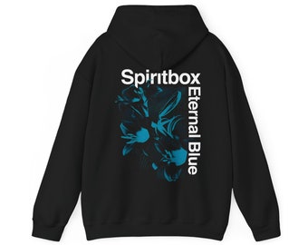 Spiritbox Hoodie Metal Music Hoodie Eternal Blue Album Spiritbox Merch ...