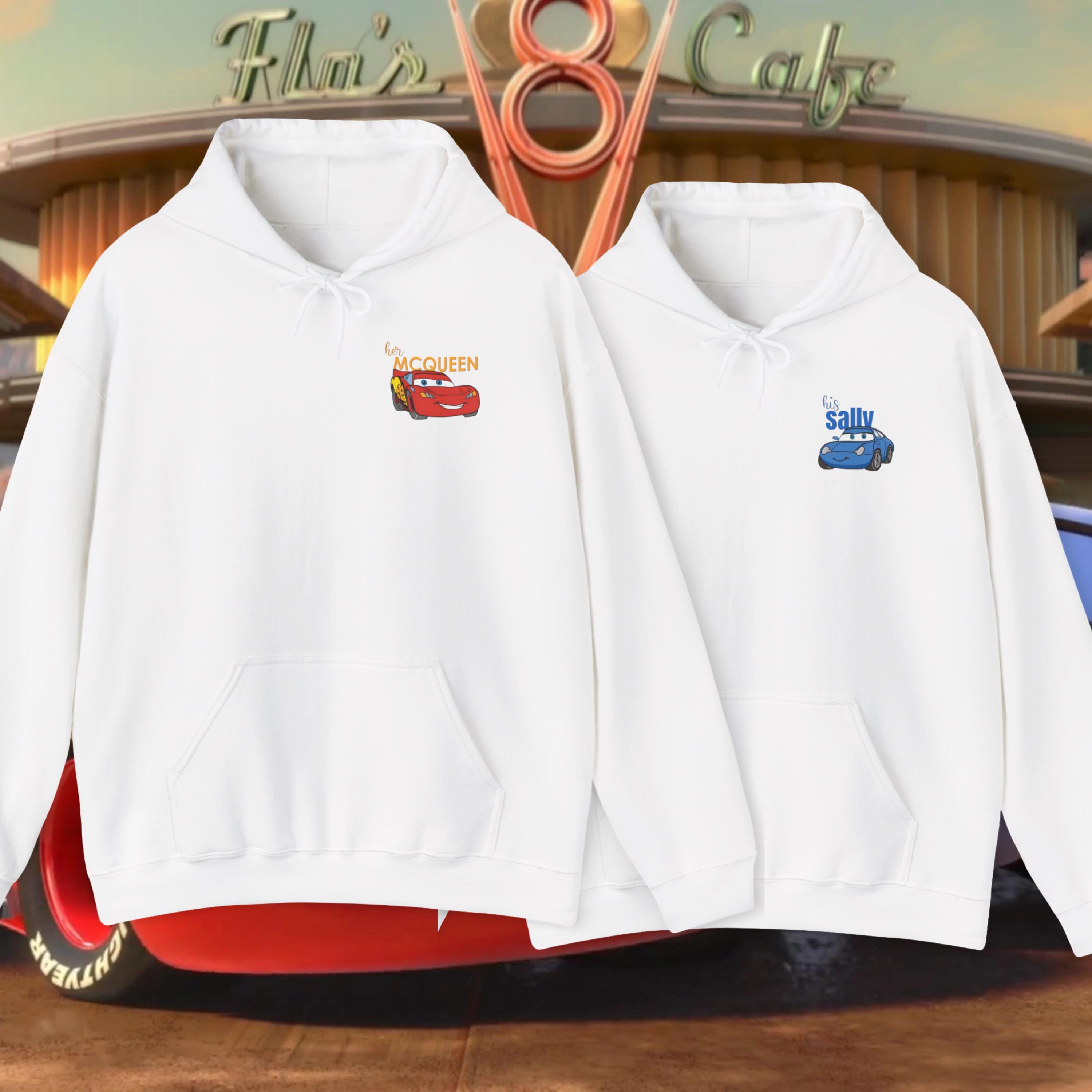 Couple Hoodies Mcqueen Sally Matching |his Her| Hooded Sweatshirt ...