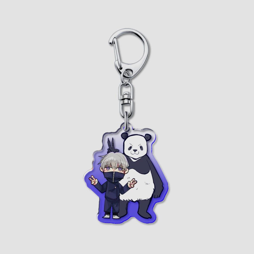Panda Inumaki Acrylic Keychain (2 Inch) - Etsy