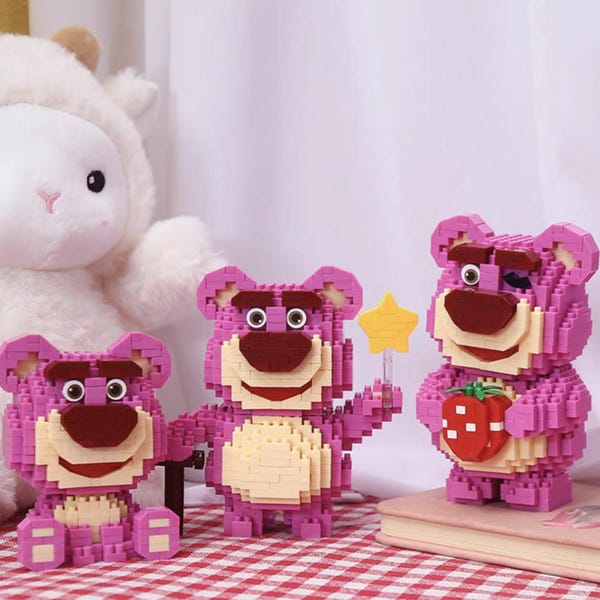 Bear Building Block Sets - Etsy