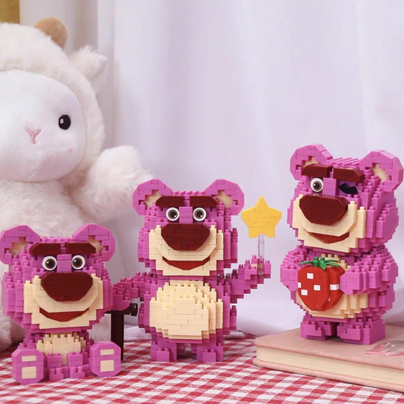 Bear Building Block Sets - Etsy