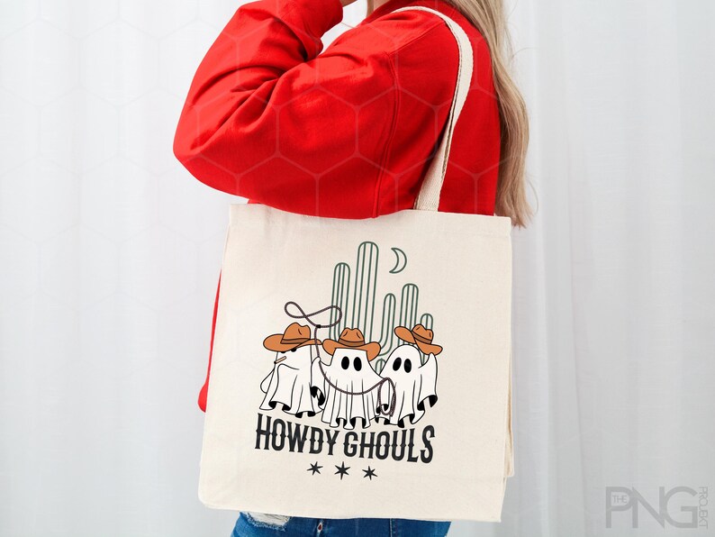 Howdy Ghouls Png, Cowboy Ghost Png, Spooky Western Png, Retro Halloween ...