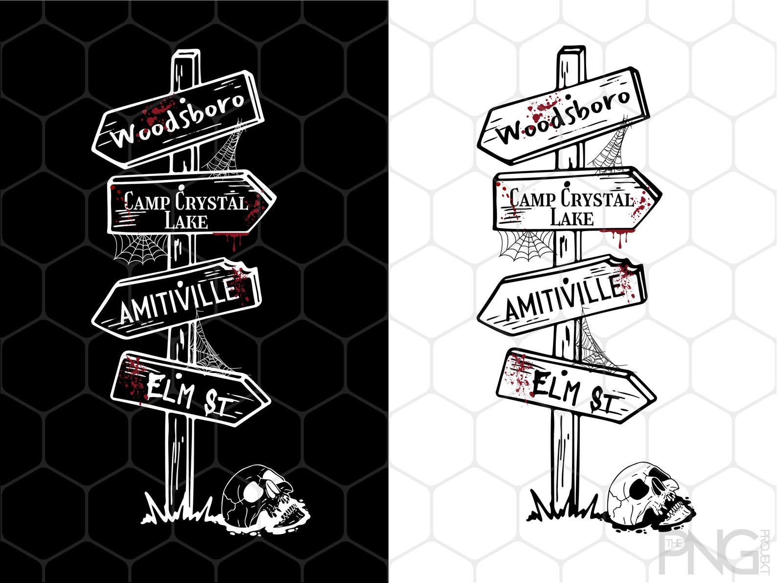 Horror Movie Png, Slasher Movie Png, 80s Killers Png, Retro Halloween ...