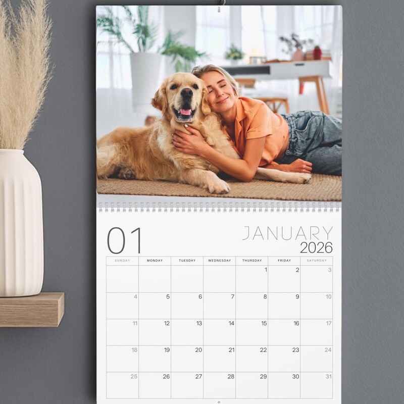 Desk Calendar Event Planner - Etsy