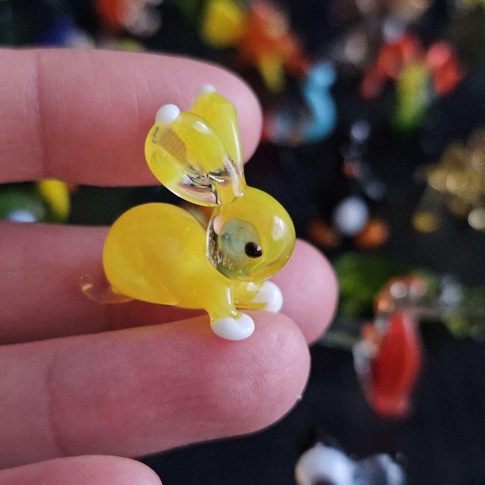 NEW COLLECTION - Handcrafted 1-inch Mini Glass Animal Figurines | Set ...