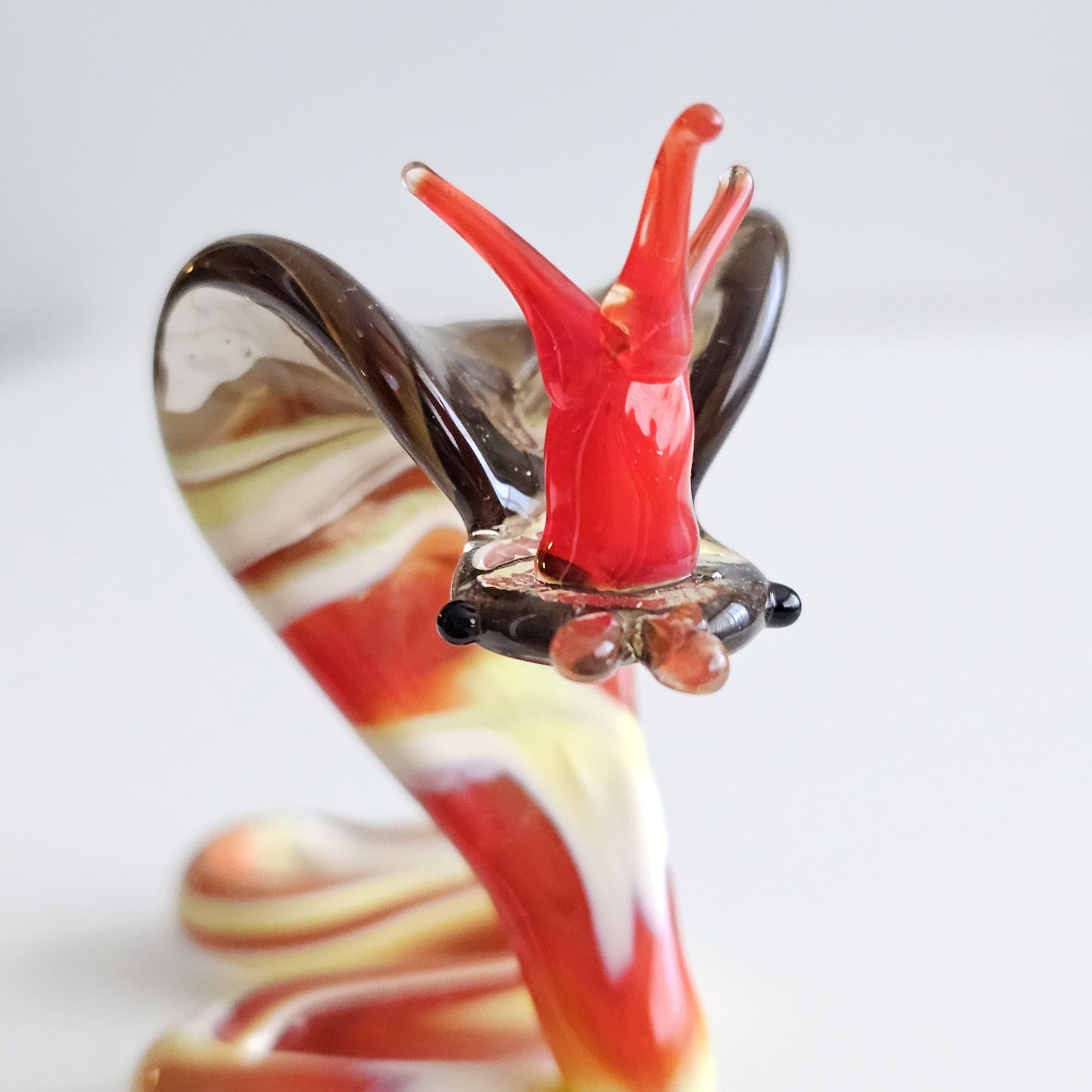 Glass Snake Handmade Figurine – Symbol of 2025 | Unique Hand-made ...