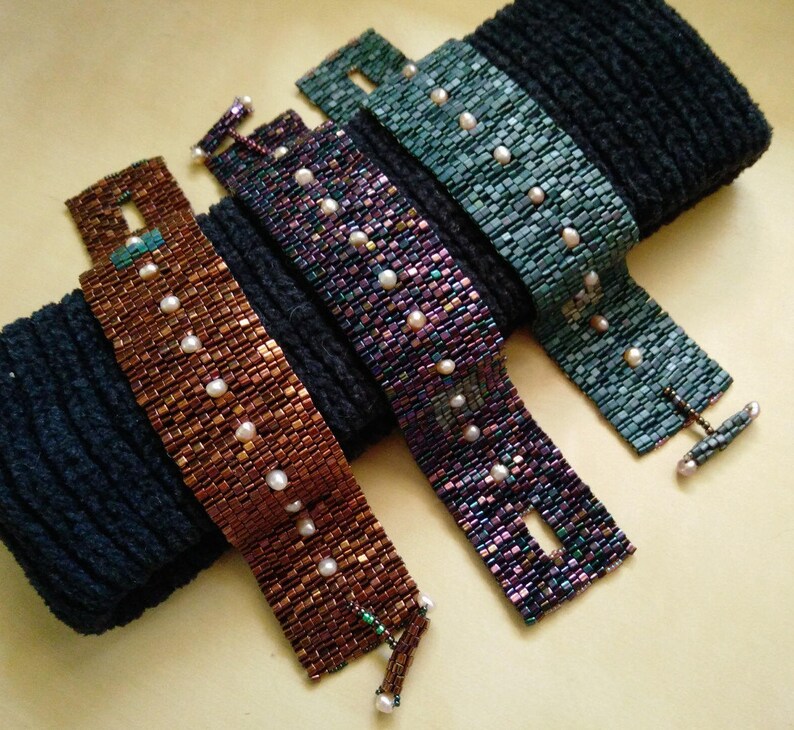 Triangle Cuff Beading Tutorial - Etsy