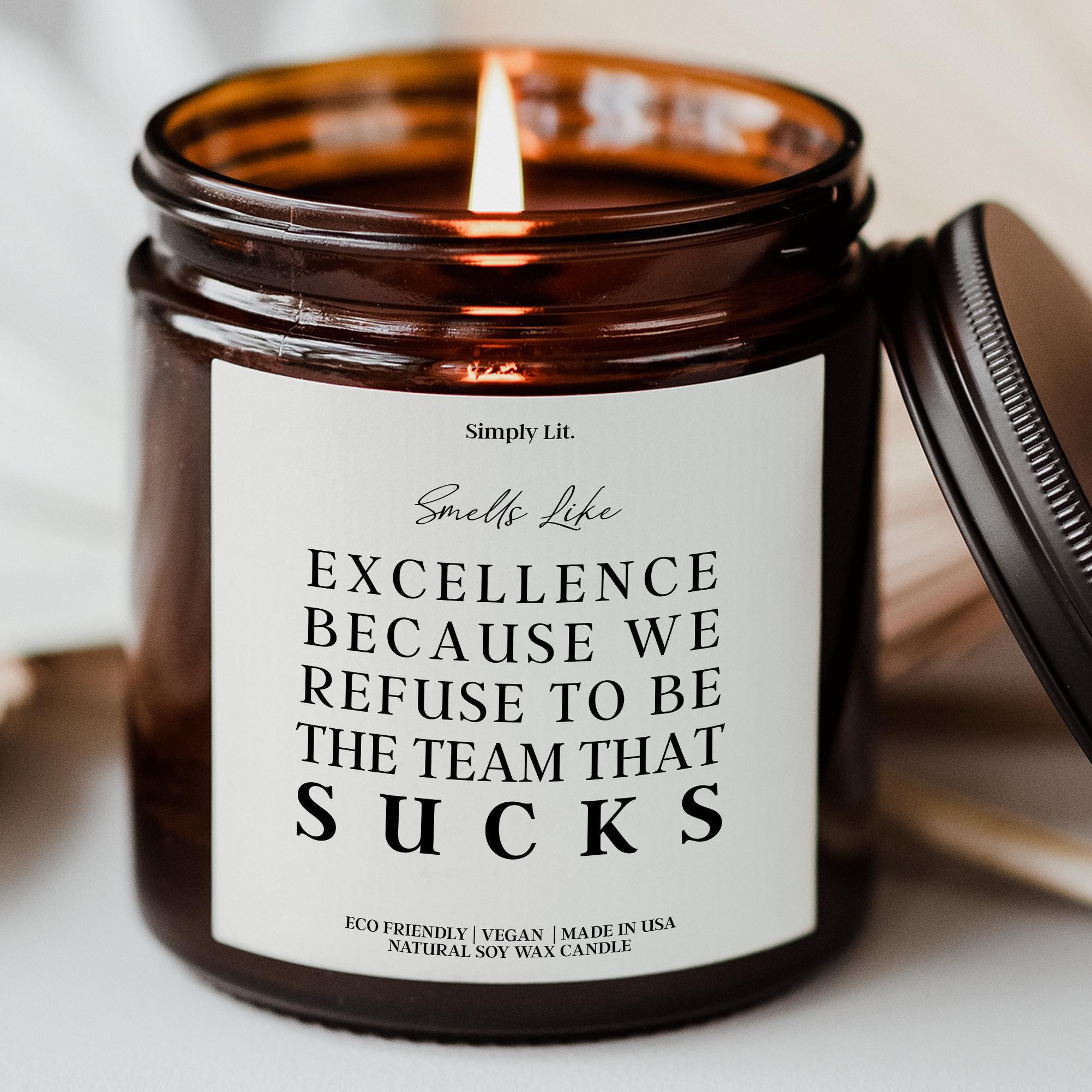 Funny Best Boss Candle Work From Home Coworker Appreciation Gift for ...