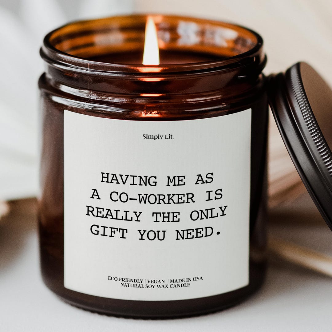 Funny Co-worker Gift, Gift for Coworker, Gift From Employee, Sarcastic ...