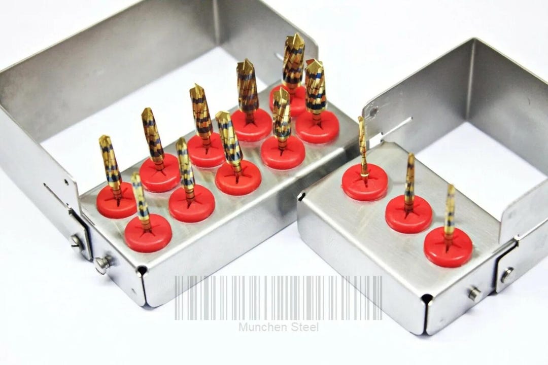 Surgical Drills Dental Implant Osteotomy Kit Osteotomy Preparation ...