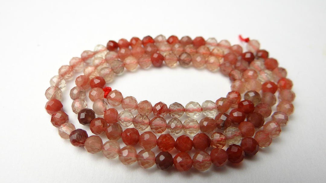15 Inches...shaded Andesine Labradorite Faceted Round Beads---3.5mm - Etsy