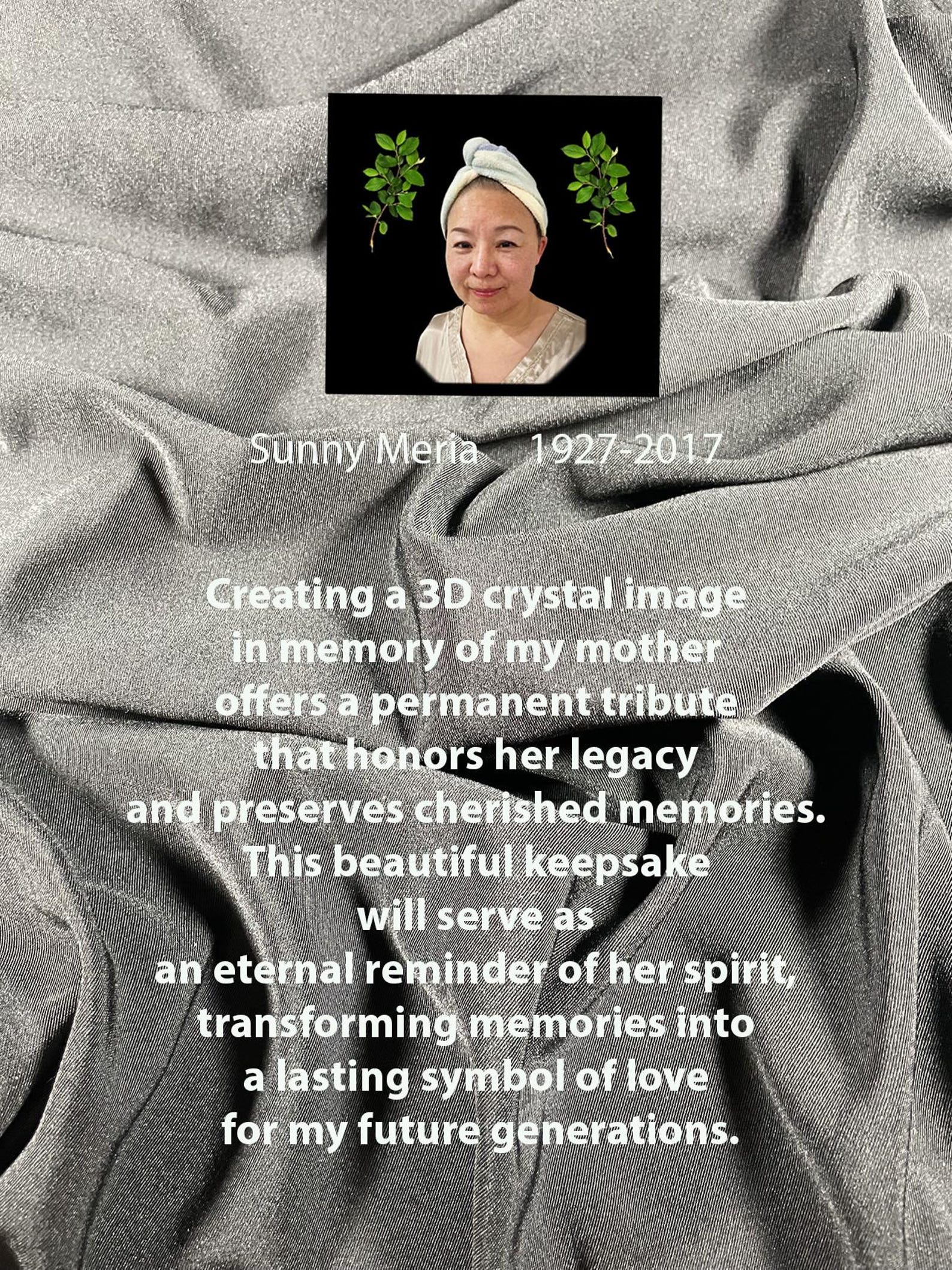 Custom Remembrance Crystal: 3D Heart Engraving of Photos & Text ...
