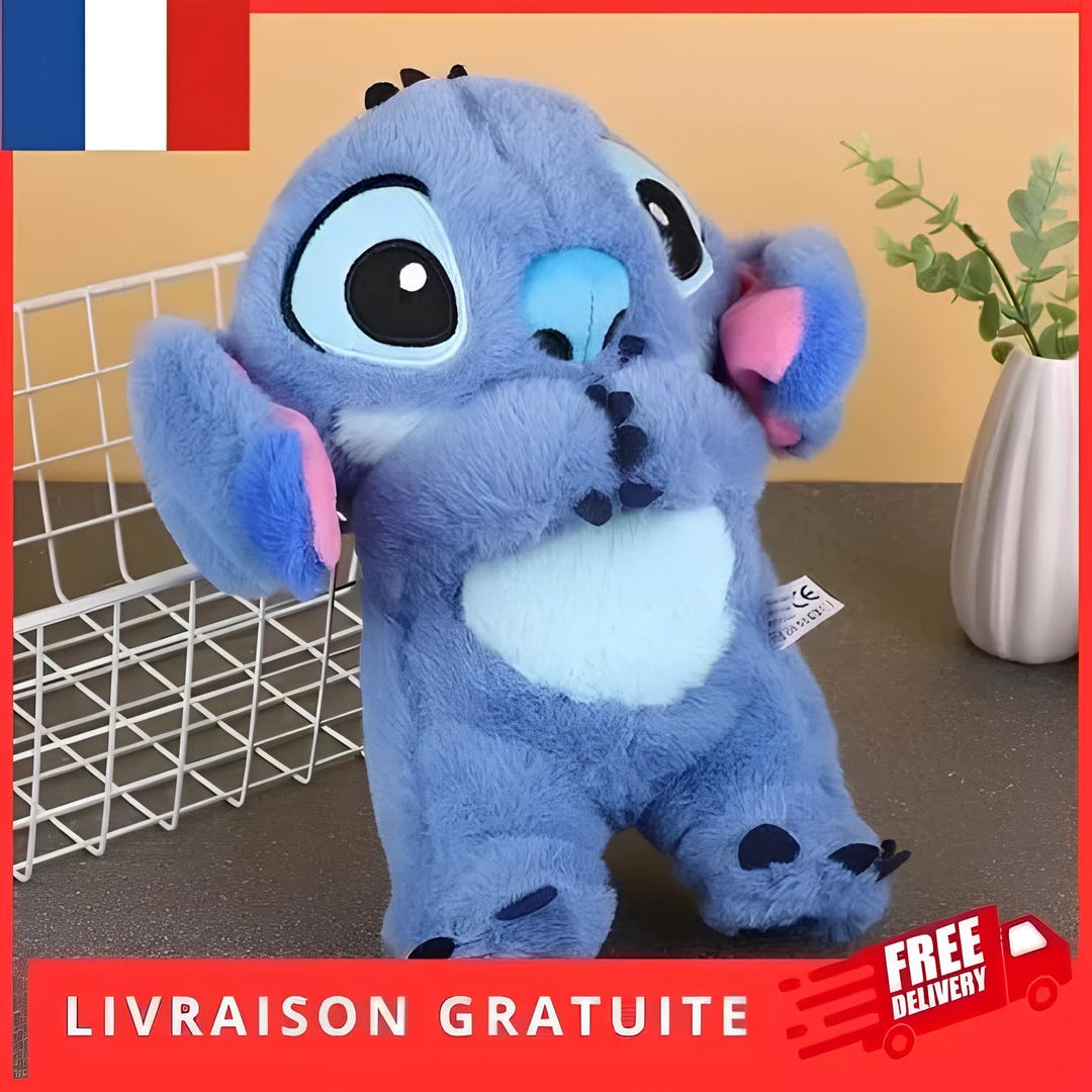 Breathable Stitch Plush With Soothing Sleep Lullaby - Etsy UK
