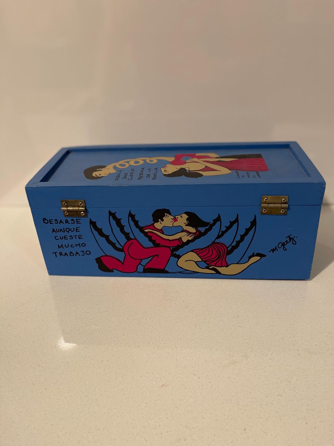 RARE Collectible Jose Cuervo Tequila Box - Etsy