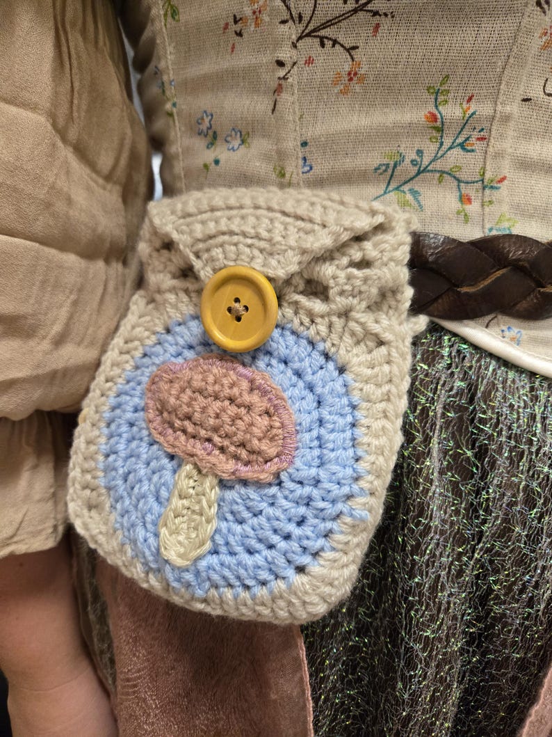 Pocketses (wearable Crocheted Pouches) - Etsy
