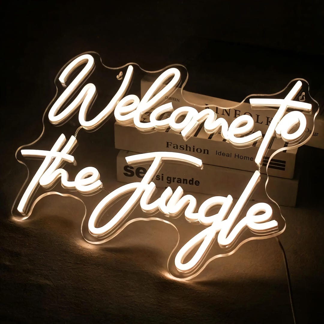 Personalized LED Neon Sign – Custom Text & Logo – Wedding Decoration ...