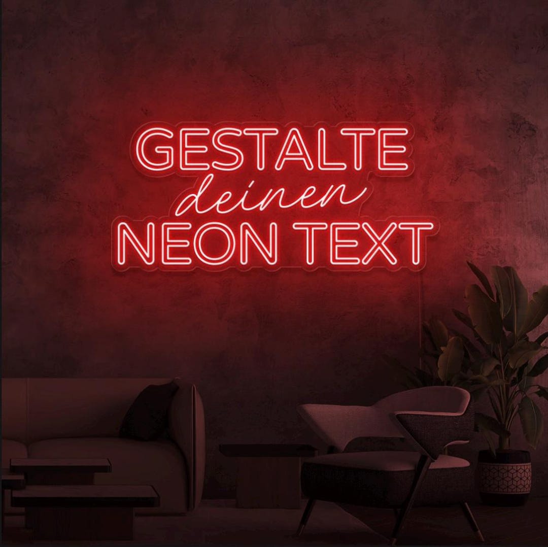 LED Neon Sign for Restaurants & Cafes – With Logo, Name or Slogan - Etsy