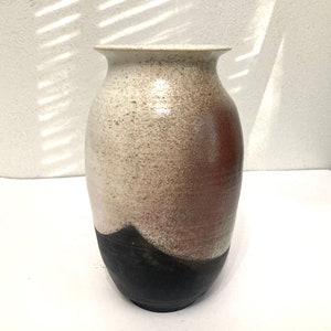 Striking Vintage Mid Century 8 1/8 Studio Art Pottery Ceramic Vase MCM ...