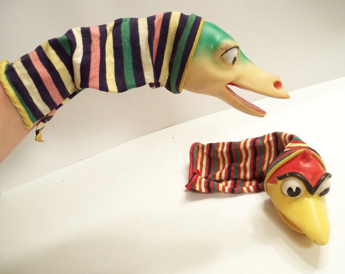 MOVING SALE Rare Vintage Kukla and Ollie Hand Puppets 1950's From Kukla ...