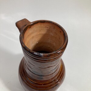 Vintage Colonial Williamsburg Reproduction Redware Pottery Bottle Bird ...