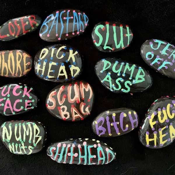 Stones With Words - Etsy