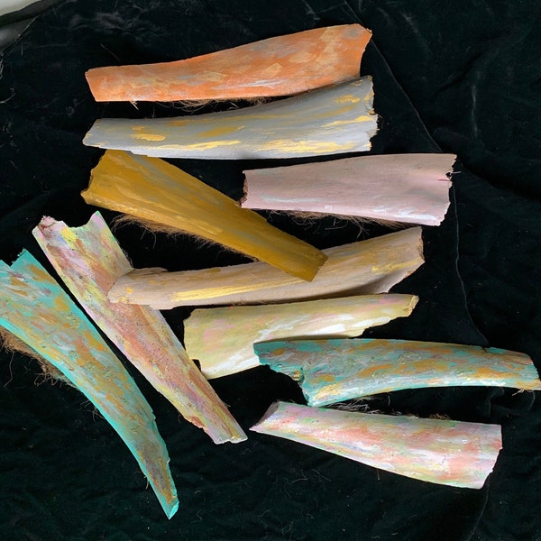 Painted Palm Fronds - Etsy