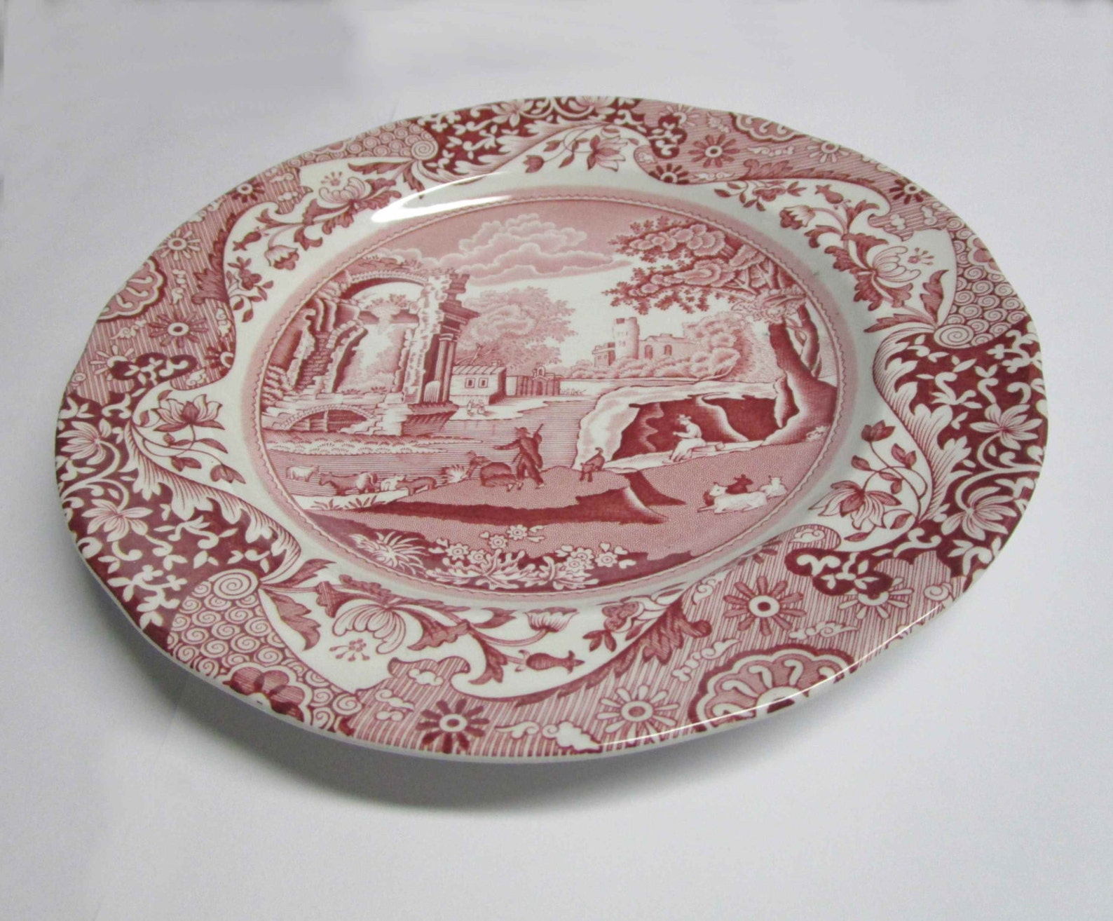 Rose Decorative Plate Collectible Moriage Plate FREE SHIPPING - Etsy