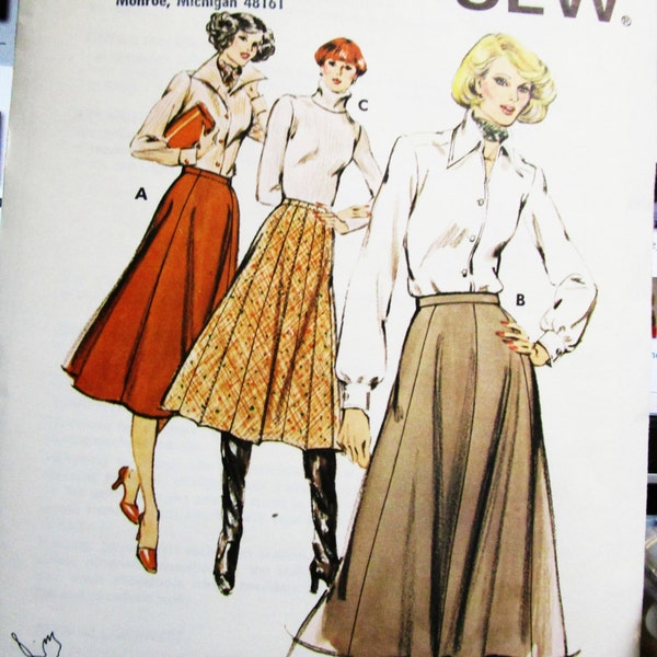 8 Gore Skirt Pattern - Etsy